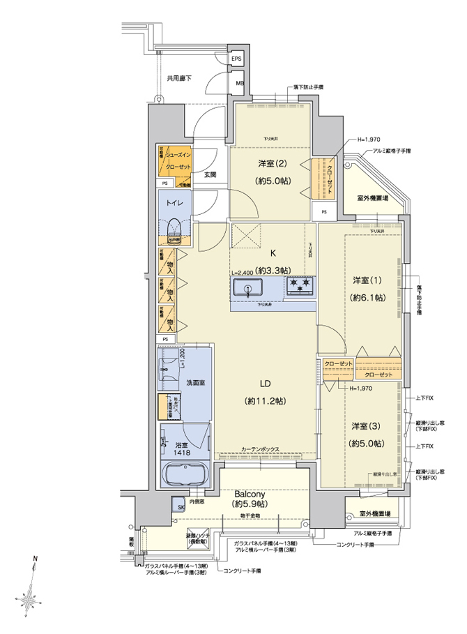【ホームズ】エイリックスタイル那珂川｜新築マンションの物件情報（価格・間取り）