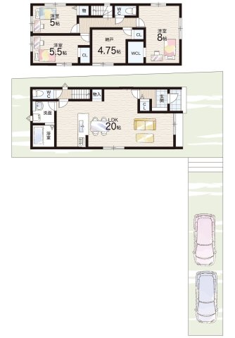 【ホームズ】京都市伏見区日野西大道町 第2期 新築一戸建て｜京都市伏見区、京都地下鉄東西線「石田」駅 日野田頬町からバス乗車5分 徒歩4分の ...