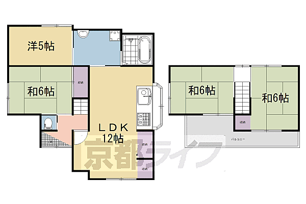 【ホームズ】近鉄京都線 新田辺駅 徒歩10分。[4LDK/賃料8万円/73.2㎡]の賃貸一戸建て住宅情報