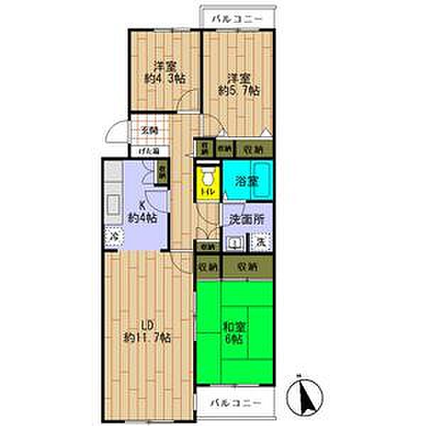 【ホームズ】中古マンション ニューライフ金沢文庫F棟 304 3階 - 横浜市金沢区