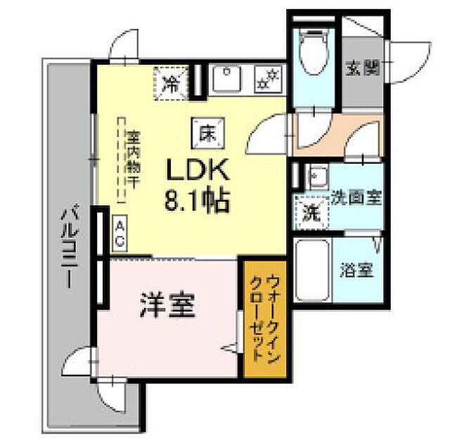 【ホームズ】D Paina 本町通[1LDK/賃料10.1万円/1階/32.05㎡]。賃貸アパート住宅情報