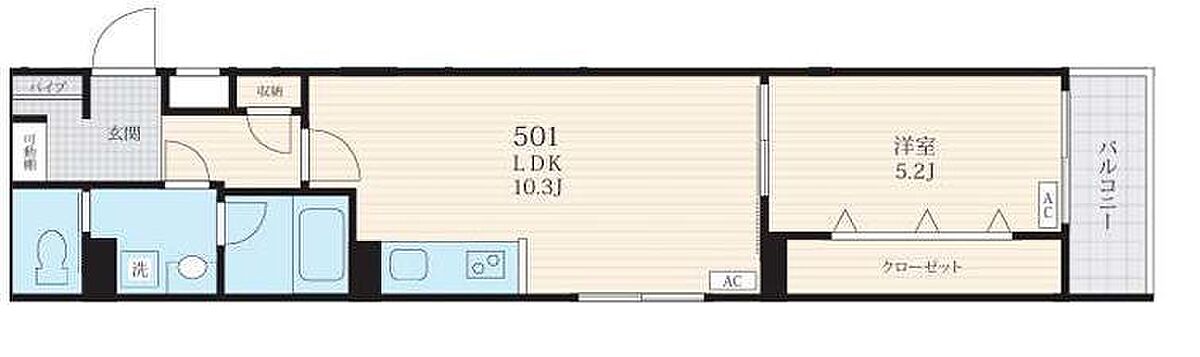 【ホームズ】でお部屋探し！フォセット町屋 5階/501[1LDK/賃料13.8万円/40.32㎡]賃貸マンション住宅情報(物件番号:0106355-0155074、取扱い不動産会社:株式会社 ...