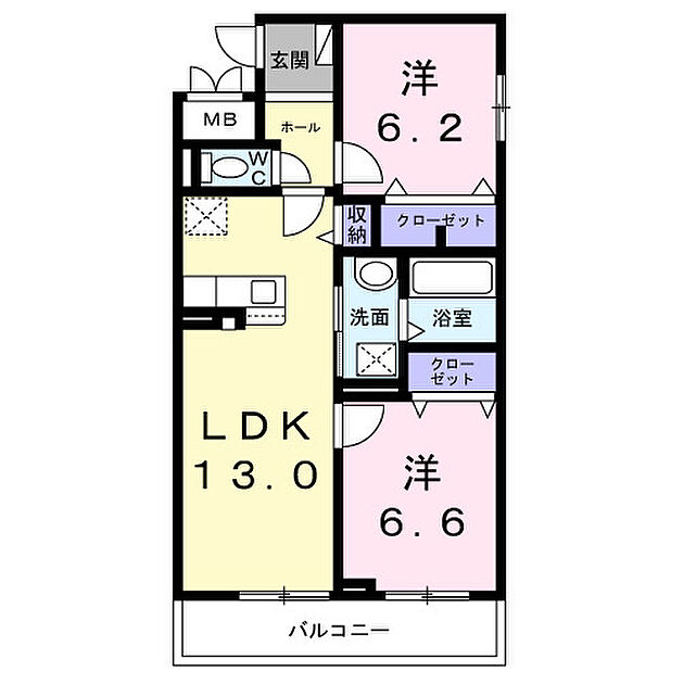 【ホームズ】でお部屋探し！中堂寺北町アパート 3階/301[2LDK/賃料14.95万円/59.46㎡]賃貸アパート住宅情報(物件番号:0120868-0098968、取扱い不動産会社:おうち ...