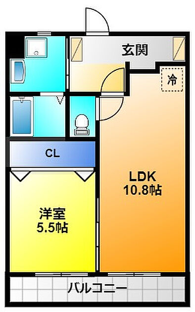 【ホームズ】でお部屋探し！シャウレー小松 2階/204[1LDK/賃料6.5万円/42㎡]賃貸マンション住宅情報(物件番号:0121437-0090576、取扱い不動産会社:ルームズ！賃貸 ...