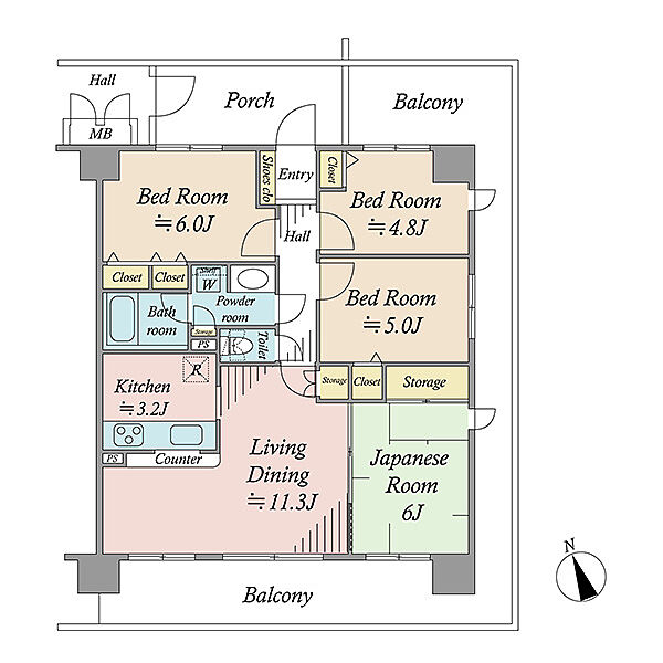 【ホームズ】ガーデン・プレジール朝霞台｜新座市、東武東上線 朝霞台駅 バス4分 水道道路入口下車 徒歩10分の中古マンション（物件番号：0130974-0000831）