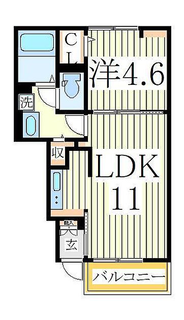 【ホームズ】La Pace[1LDK/賃料8.25万円/1階/36.72㎡]。賃貸アパート住宅情報