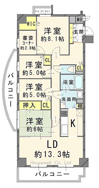 【ホームズ】ワコーレロイヤルガーデン北本C棟｜北本市、JR高崎線 北本駅 徒歩33分の中古マンション（物件番号：0138974-0000757）