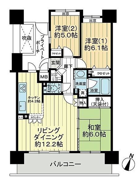 【ホームズ】フローレンス城見町｜福山市、JR山陽本線 福山駅 徒歩4分の中古マンション