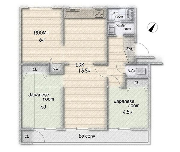 【ホームズ】名谷四団地 17号棟｜神戸市須磨区、神戸市西神・山手線 名谷駅 徒歩18分の中古マンション（物件番号：0145748-0000046）