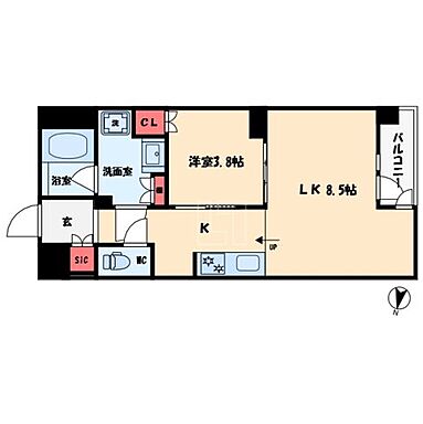 【ホームズ】ルクレ阿波座レジデンス[1LDK/15階/51.2㎡]の賃貸マンション住宅情報
