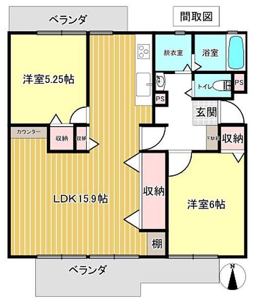 【ホームズ】幸手南住宅3-305 305｜幸手市、東武日光線 幸手駅 徒歩13分の中古マンション