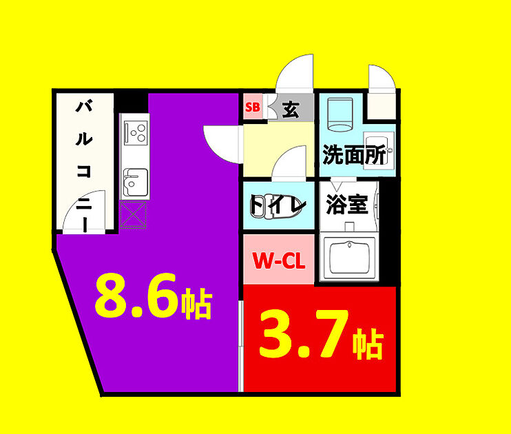 【ホームズ】COCONE NAGOYA NORTH[1LDK/賃料6.2万円/1階/30.34㎡]。賃貸アパート住宅情報