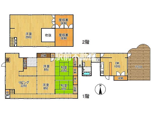 【ホームズ】筑後市大字溝口古民家住宅 1｜筑後市、JR鹿児島本線 筑後船小屋駅 4.1kmの中古一戸建て