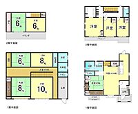 【ホームズ】中古戸建 四日市市釆女町 2棟(4LDK)(5LDK)｜四日市市、四日市あすなろう 内部駅 徒歩12分の中古一戸建て