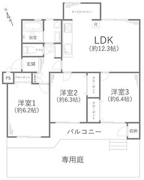 【ホームズ】宮前平グリーンハイツ20号棟 101｜川崎市宮前区、東急田園都市線 宮前平駅 徒歩20分の中古マンション