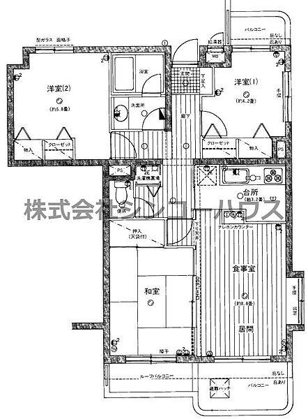 【ホームズ】ライオンズマンション南春日部｜春日部市、東武伊勢崎線 一ノ割駅 徒歩17分の中古マンション