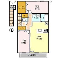 【ホームズ】でお部屋探し！タック・クオーレ桜並木 2階/202[2LDK/賃料10.4万円/82.18㎡]賃貸アパート住宅情報(物件番号:3701074-0236458、取扱い不動産会社 ...