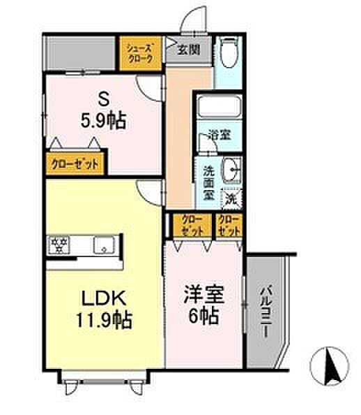 【ホームズ】でお部屋探し！SKY ONE 4階/401[1LDK/賃料9.8万円/51.94㎡]賃貸マンション住宅情報(物件番号:3701008-0202025、取扱い不動産会社:ハウスコム ...